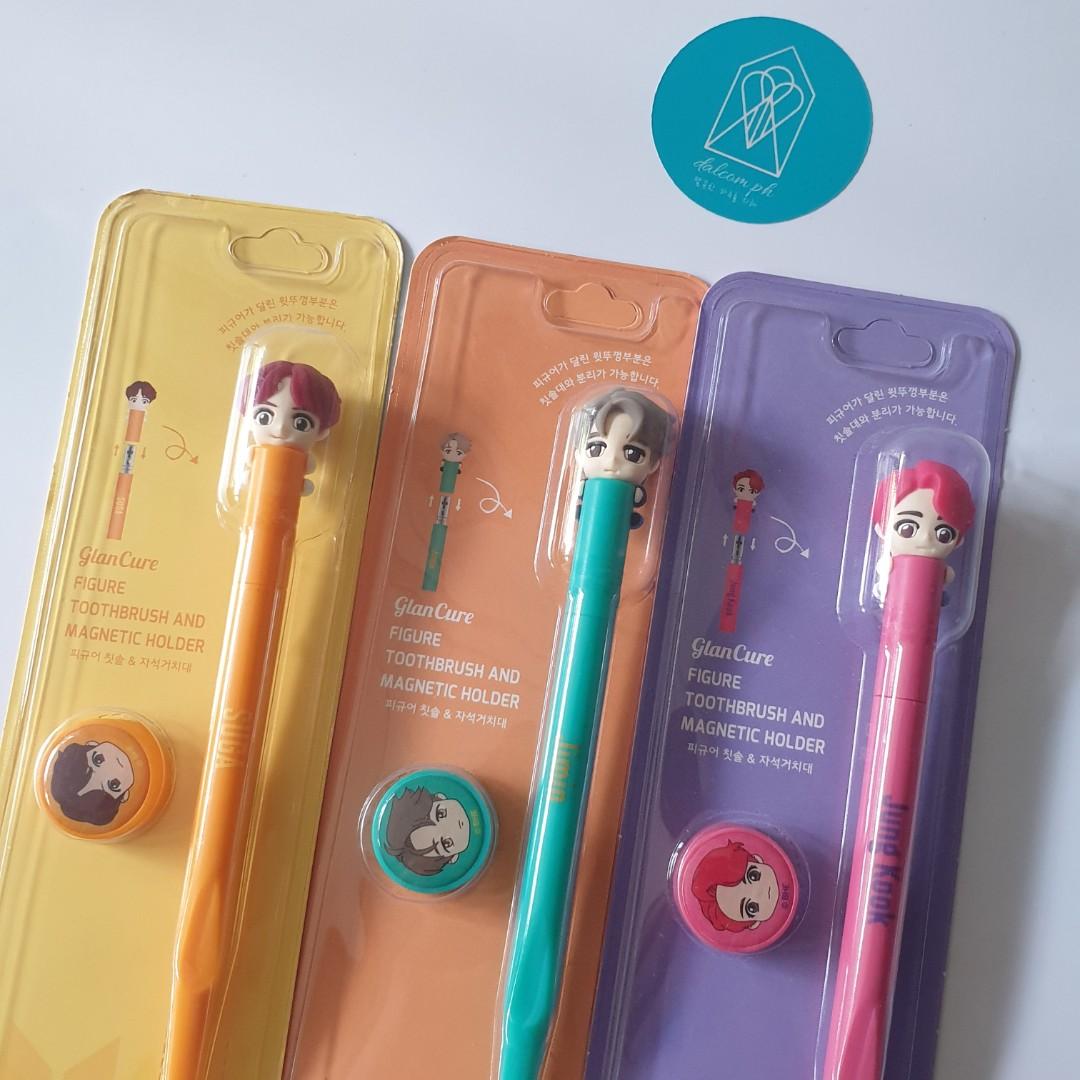 BTS FIGURE TOOTHBRUSH ON HAND, Hobbies & Toys, Memorabilia ...