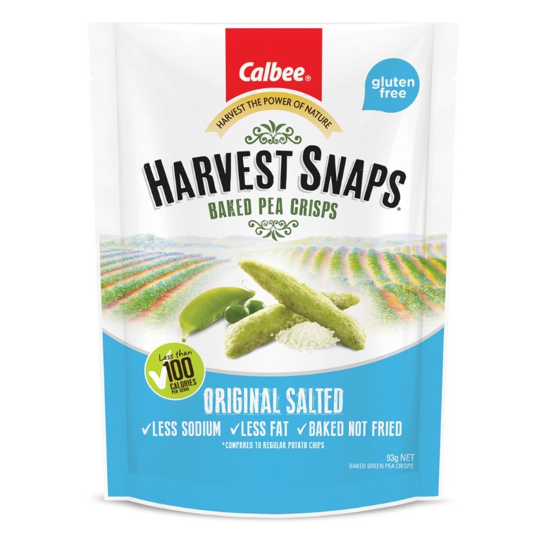 Calbee Harvest Snaps (Original Salted), 93g, Food & Drinks, Beverages ...