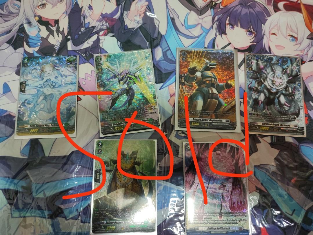 Cardfight Vanguard DBT04 draw trigger and SP card, Hobbies & Toys, Toys ...