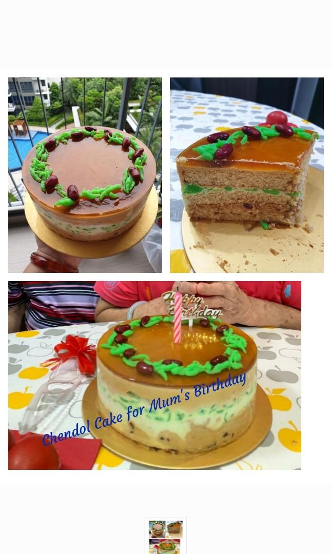 Chendol Cake, Food & Drinks, Homemade Bakes on Carousell