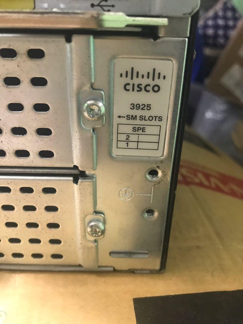 Cisco 3925 Router, Computers & Tech, Office & Business Technology on ...