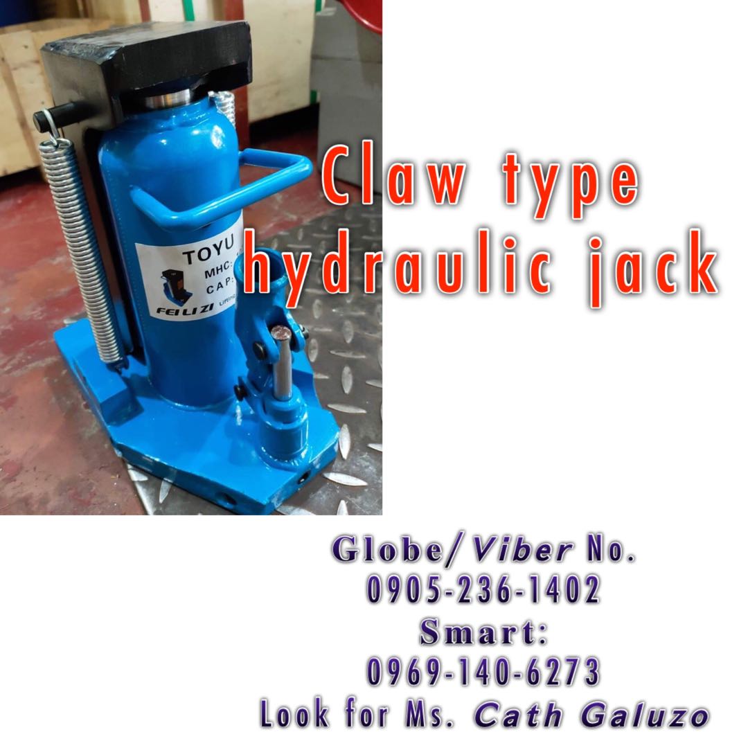 Claw type hydraulic jack, Commercial & Industrial, Construction Tools ...