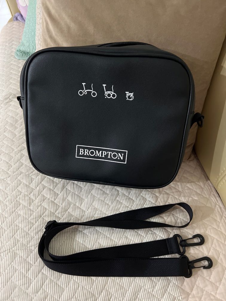 Custom made brompton front bag, Sports Equipment, Bicycles & Parts ...