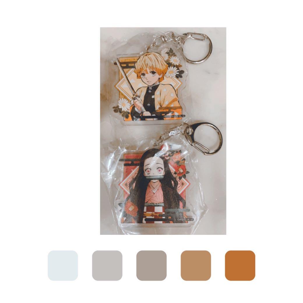 Demon Slayer KNY Kimetsu No Yaiba UNOFFICIAL Keychains Hashira Tanjiro ...