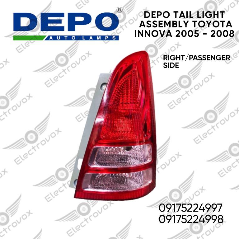 Depo Tail light Tail lamp Assembly Toyota Innova 2005 - 2008, Car Parts ...