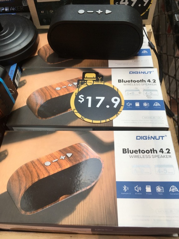 Diginut Bluetooth Wireless Speaker BT-108, Audio, Soundbars, Speakers ...