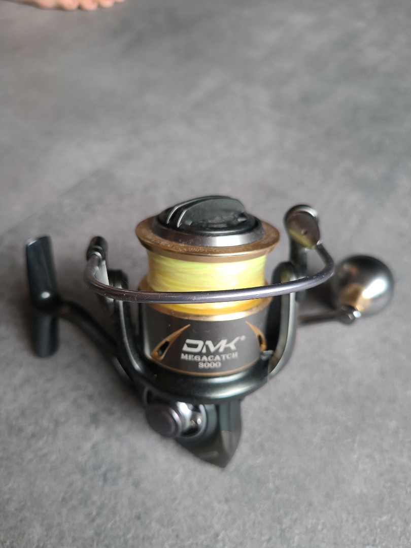 Dmk fishing reel 3000, Sports Equipment, Fishing on Carousell