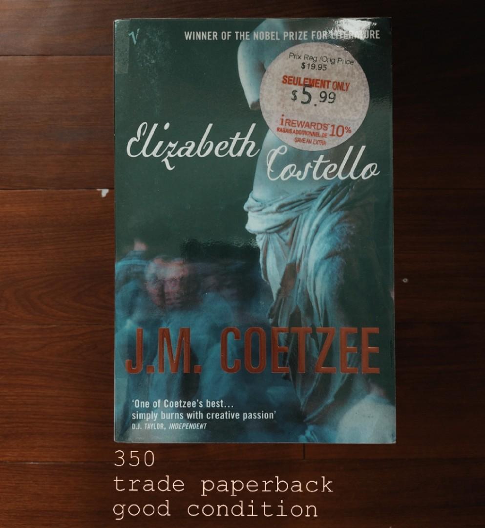 Elizabeth Costello by JM Coetzee, Hobbies & Toys, Books & Magazines ...