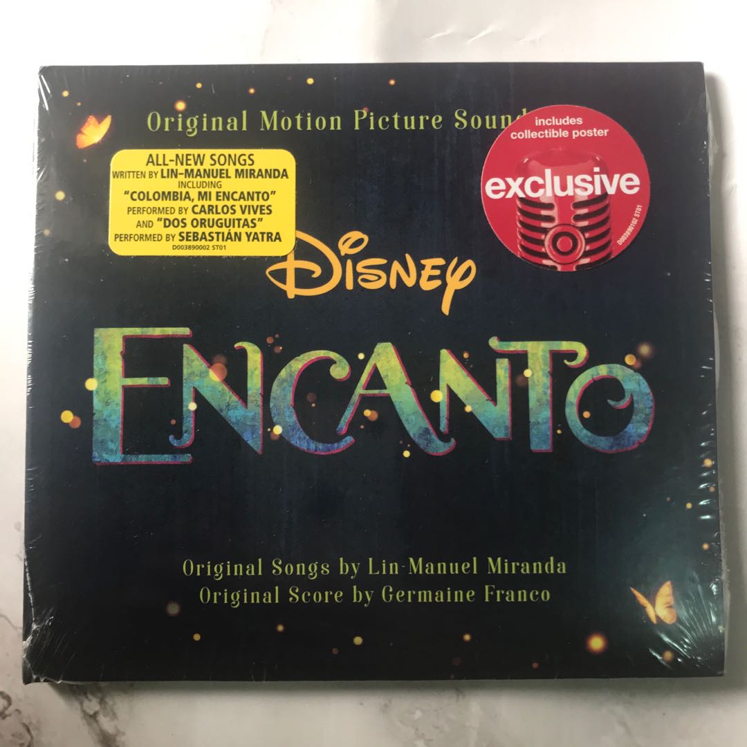 Encanto OST Movie CD (Target Exclusive), Hobbies & Toys, Music & Media ...
