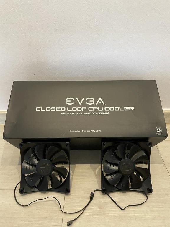 EVGA CLC 280mm All-In-One RGB LED CPU Liquid Cooler, Computers & Tech ...