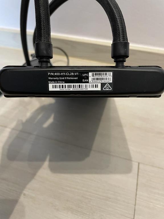 EVGA CLC 280mm All-In-One RGB LED CPU Liquid Cooler, Computers & Tech ...