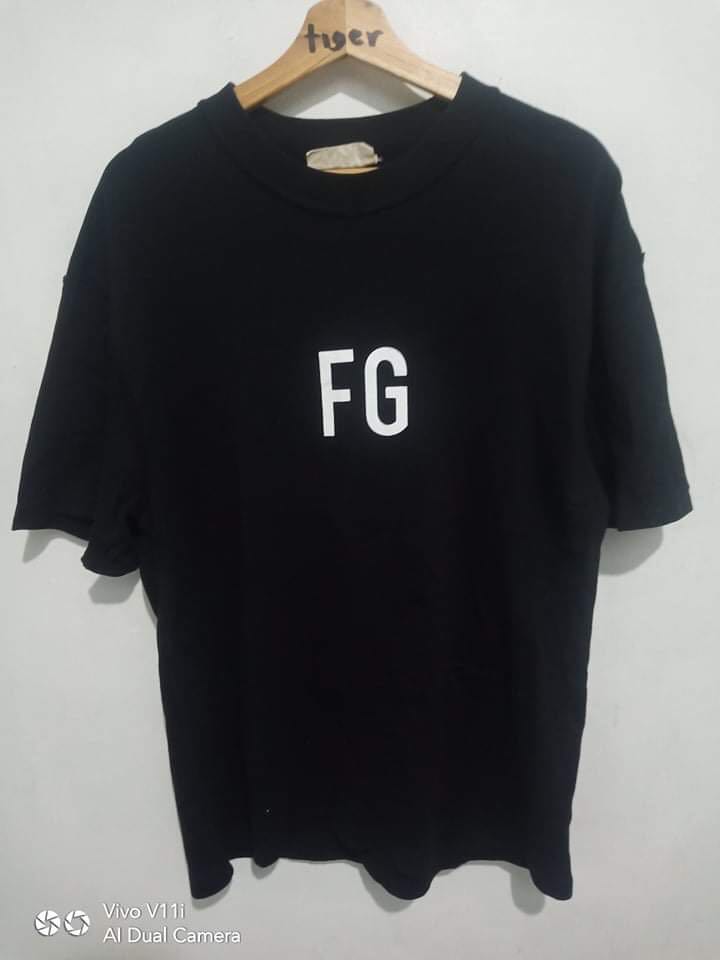Fear of God "FG" Tee, Men's Fashion, Tops & Sets, Tshirts & Polo Shirts ...