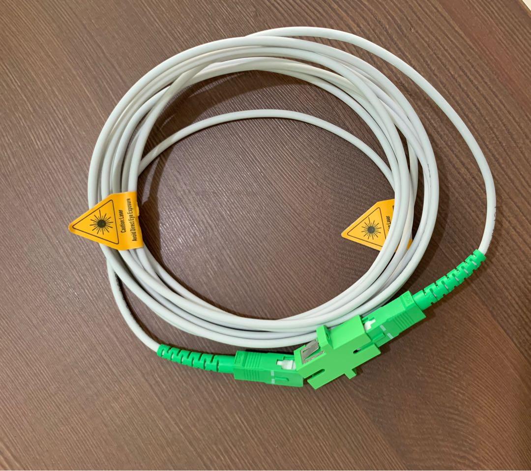 FREE Fiber optic cable SC/APC to SC/APC single mode + SC Fiber Optic ...