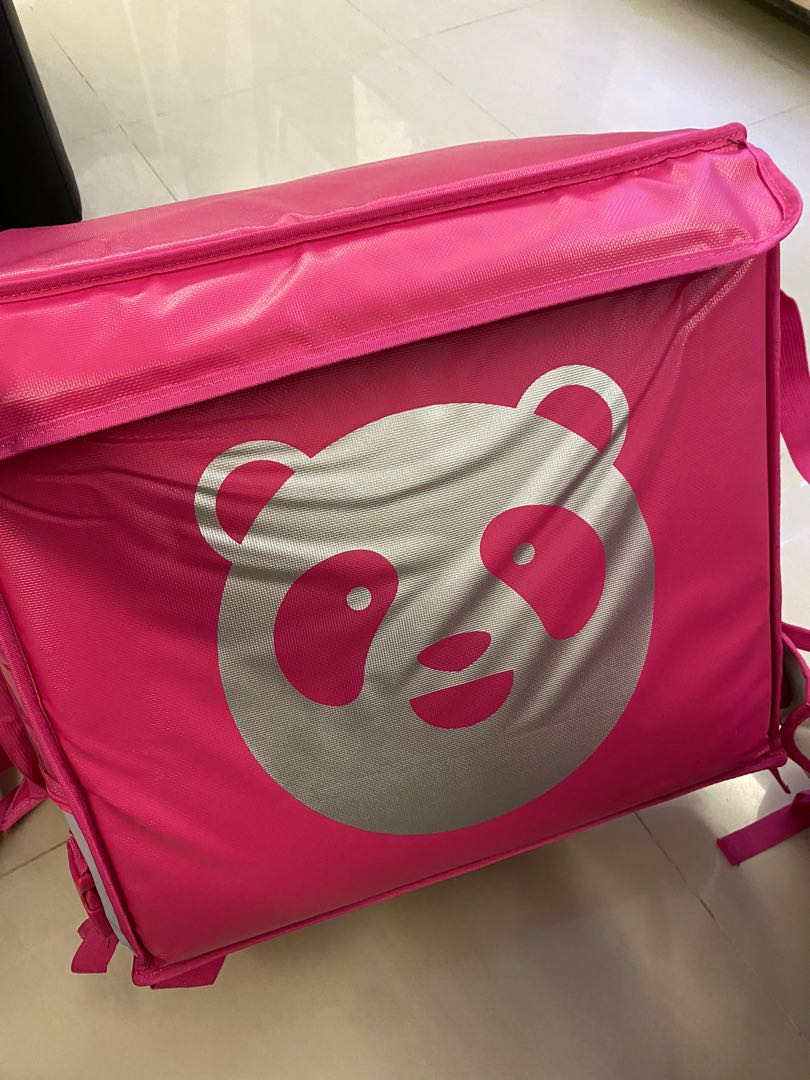 Foodpanda Motorcycle Delivery Bag, Everything Else on Carousell