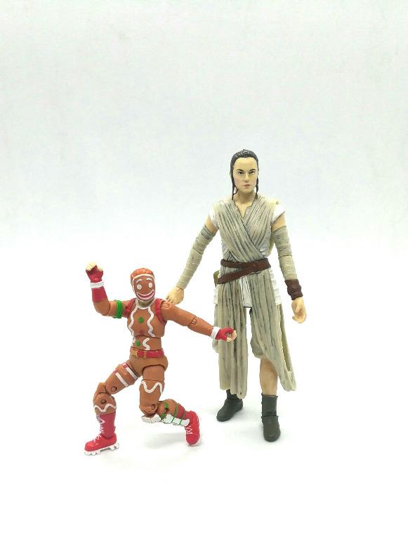 Fortnite Gingerbread and Starwars Rey, Hobbies & Toys, Toys & Games on ...