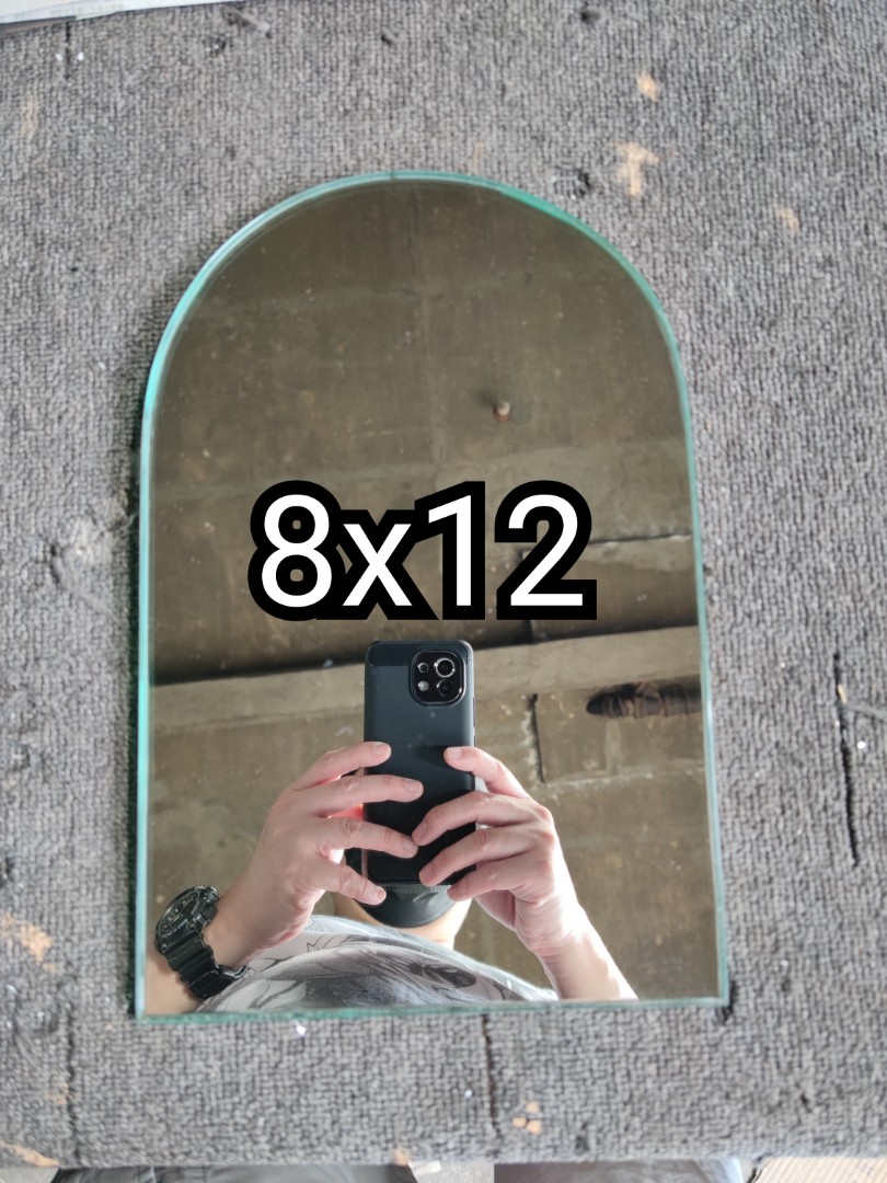 Frameless mini arc mirror, Furniture & Home Living, Home Decor, Mirrors ...
