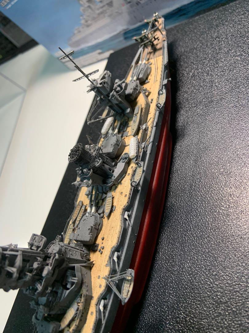 Fujimi 1/700 pre made painted Full Hull WW2 Fusou-class IJN Battleship ...