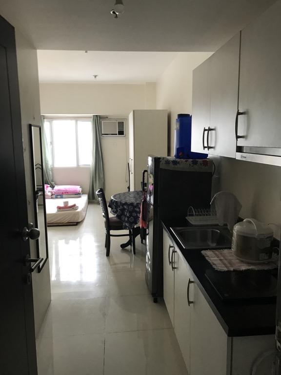 Fully Furnish Studio in Quezon City walking distance LRT Gilmore ...