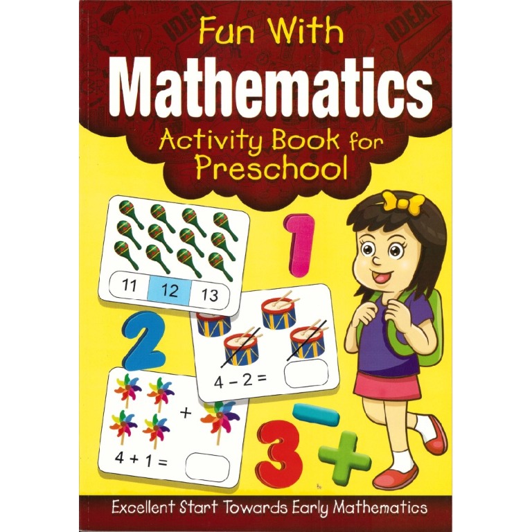 Fun With Mathematics Activity Book for Preschool, Hobbies & Toys, Books ...