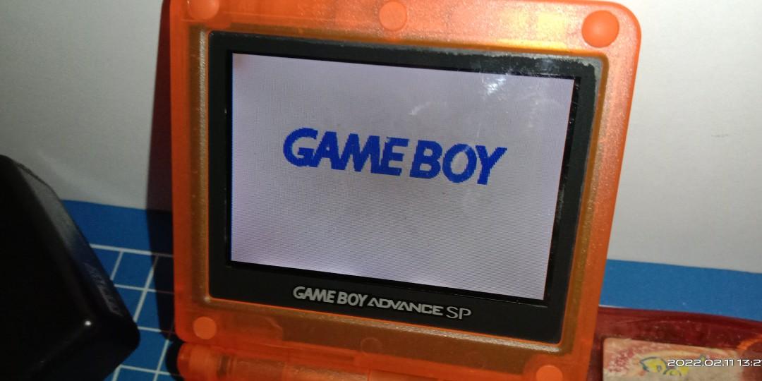 Gameboy Advance SP (Transparent Orange), Video Gaming, Video Game ...