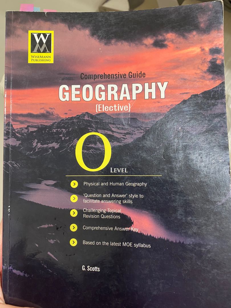 Geography elect ( o levels), Hobbies & Toys, Books & Magazines ...