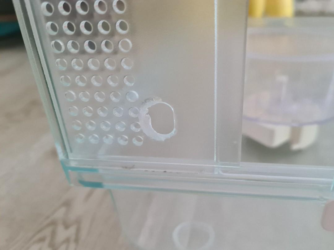 Gex Glass Harmony 450 Plus Hamster Cage, Pet Supplies, Homes & Other Pet Accessories on Carousell