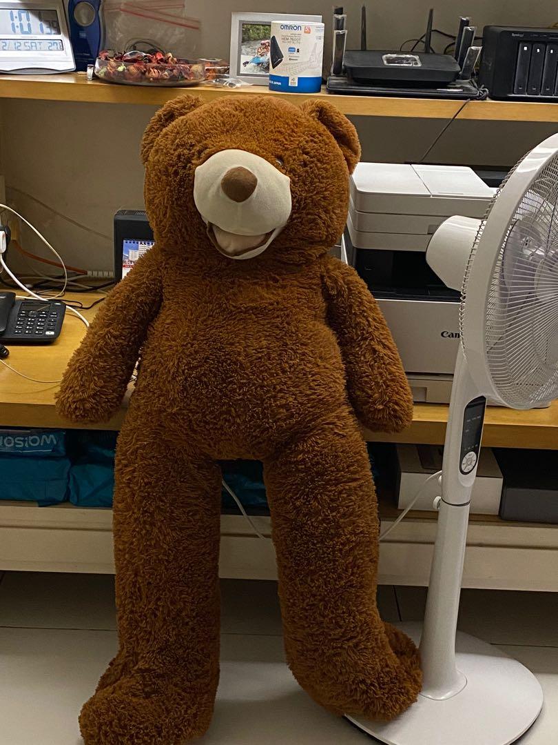 Giant Teddy Bear Soft Toy life sized ~1.2m, Hobbies & Toys, Toys ...
