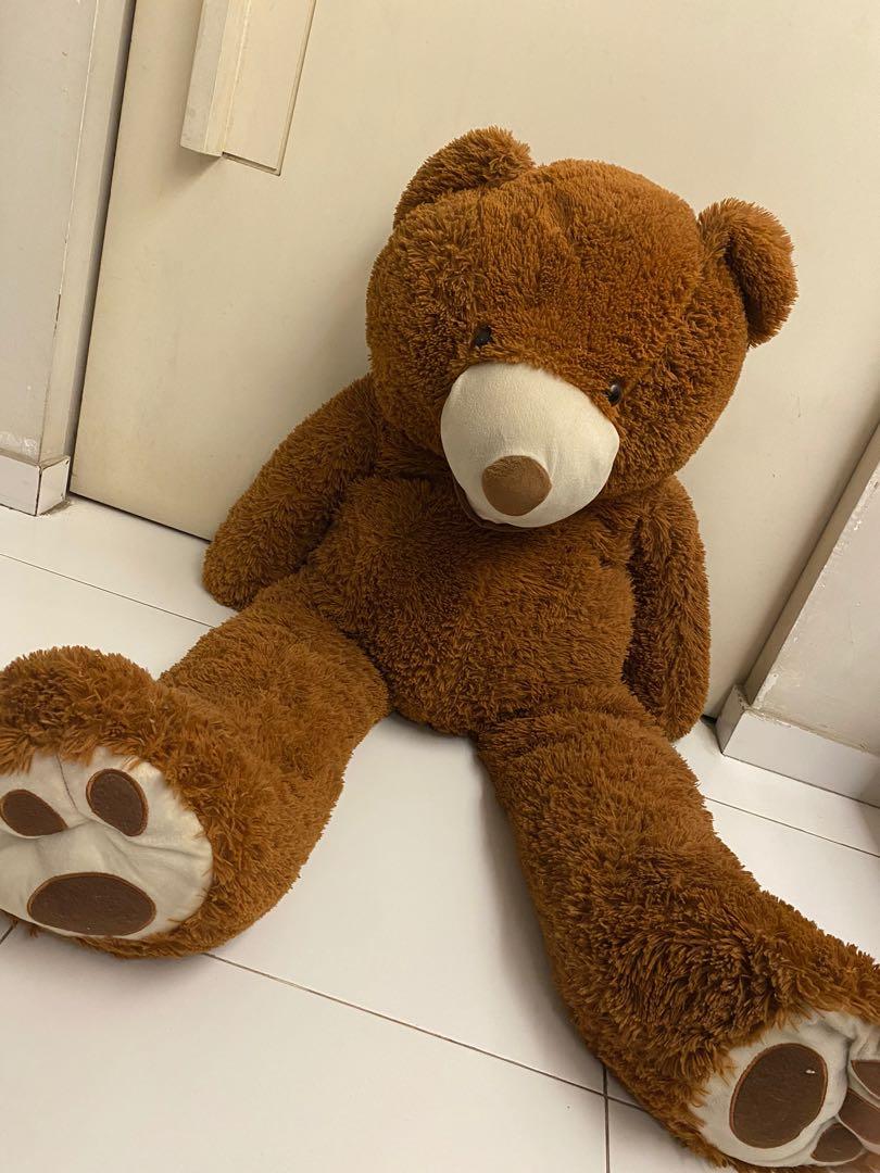 Giant Teddy Bear Soft Toy life sized ~1.2m, Hobbies & Toys, Toys ...