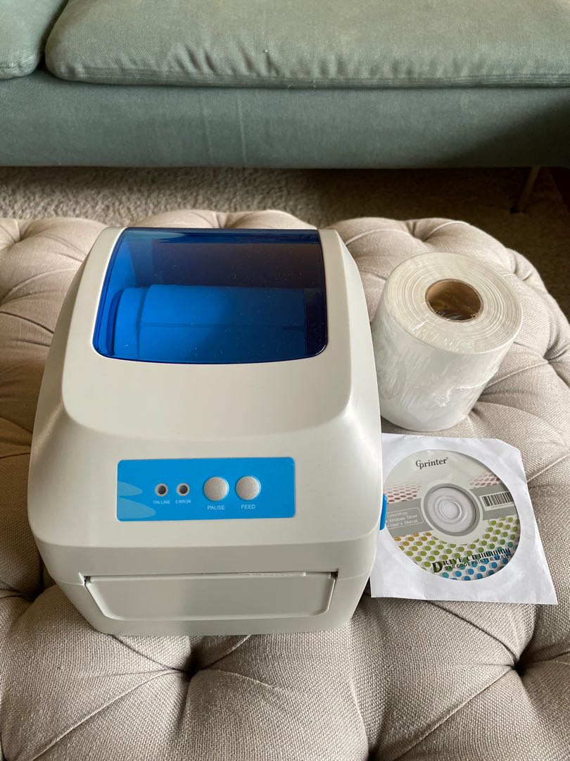 GP Label Printer, 電腦＆科技, 打印機及影印機 - Carousell