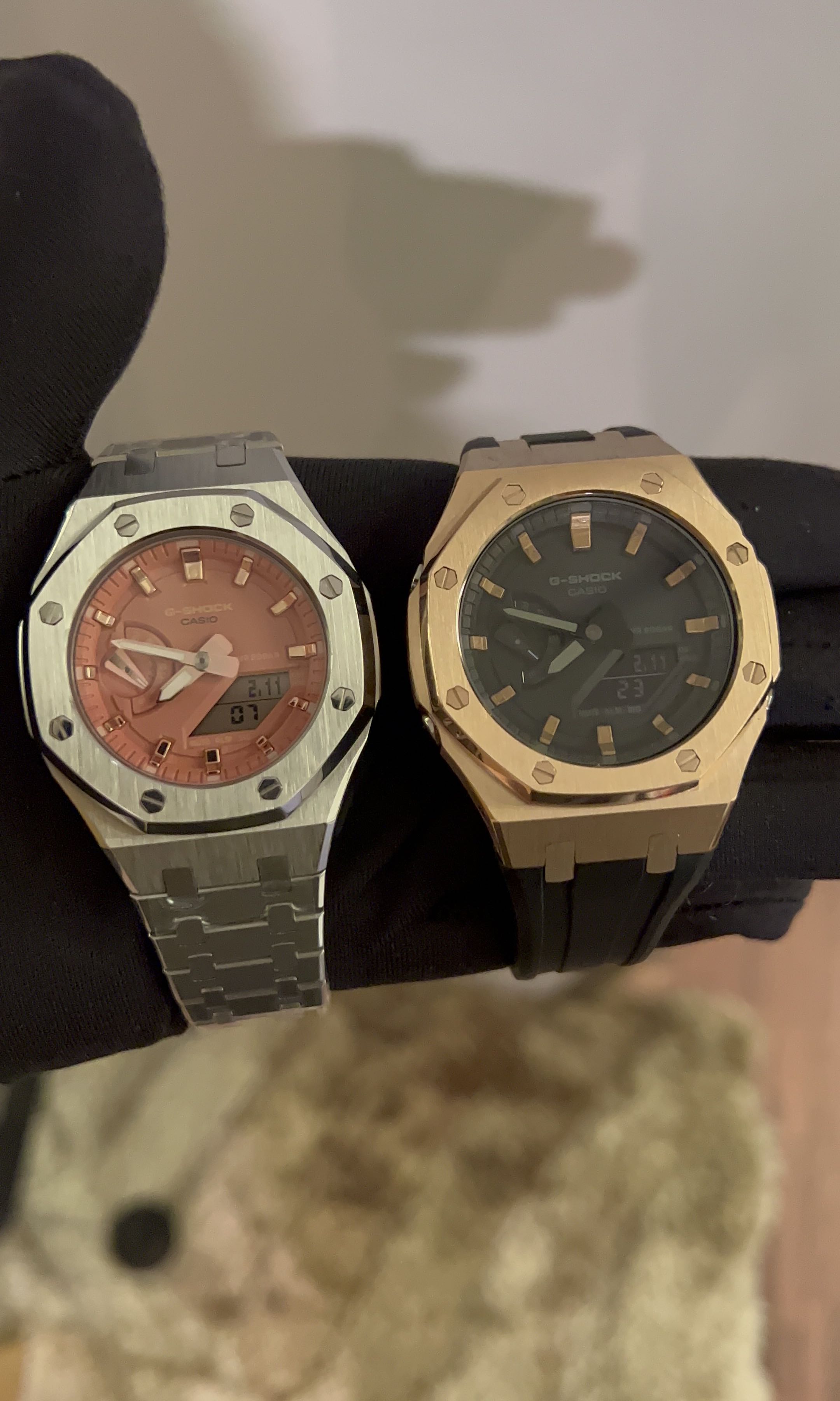 Gshock ap mod Casio g-shock mini g vs gsteel ga2100 s2100 gmas2100 ...