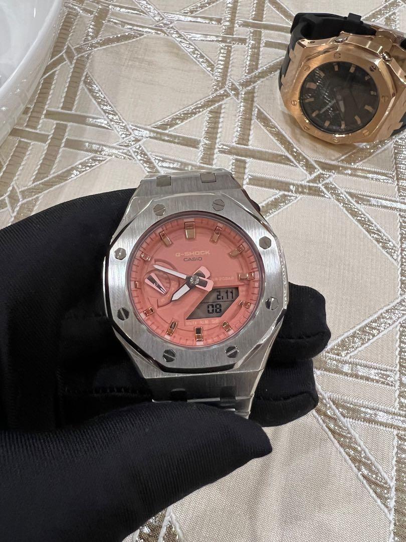 Gshock ap mod Casio g-shock mini g vs gsteel ga2100 s2100 gmas2100 ...