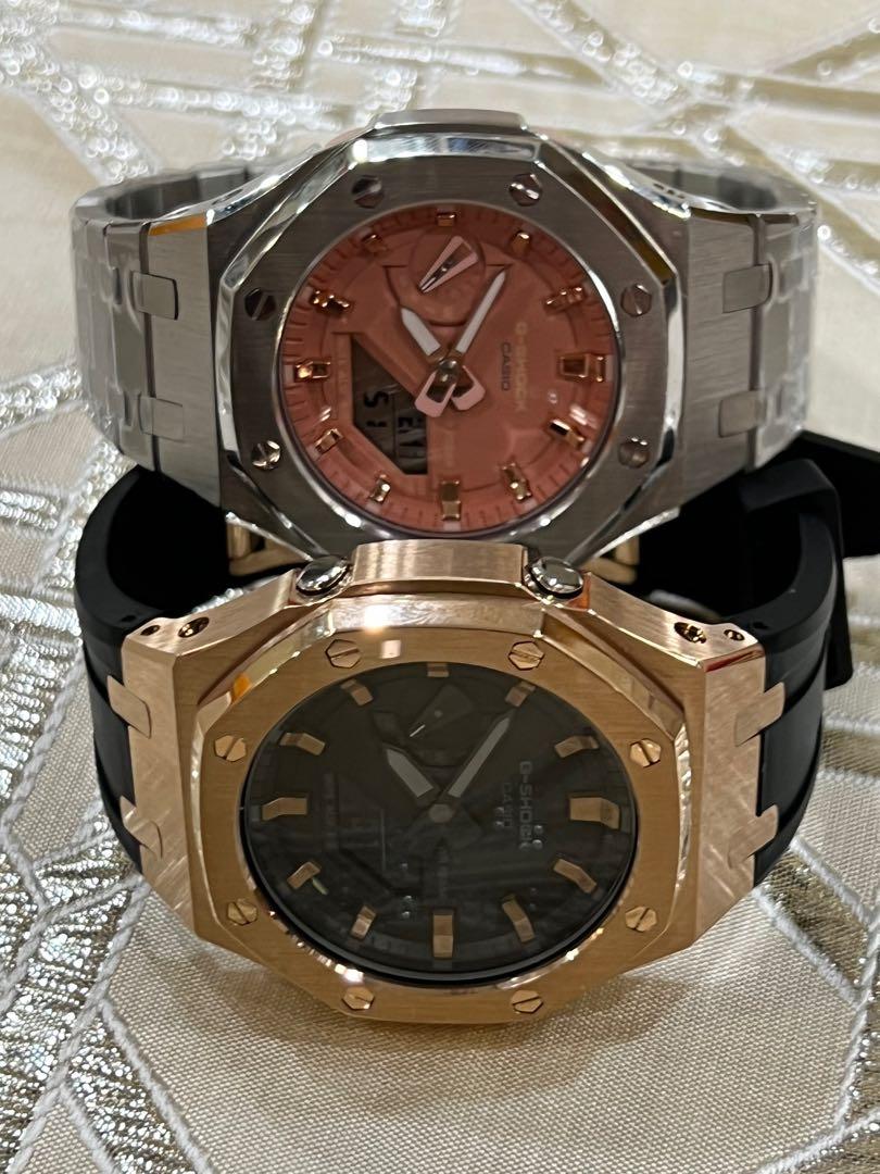 Gshock ap mod Casio g-shock mini g vs gsteel ga2100 s2100 gmas2100 ...