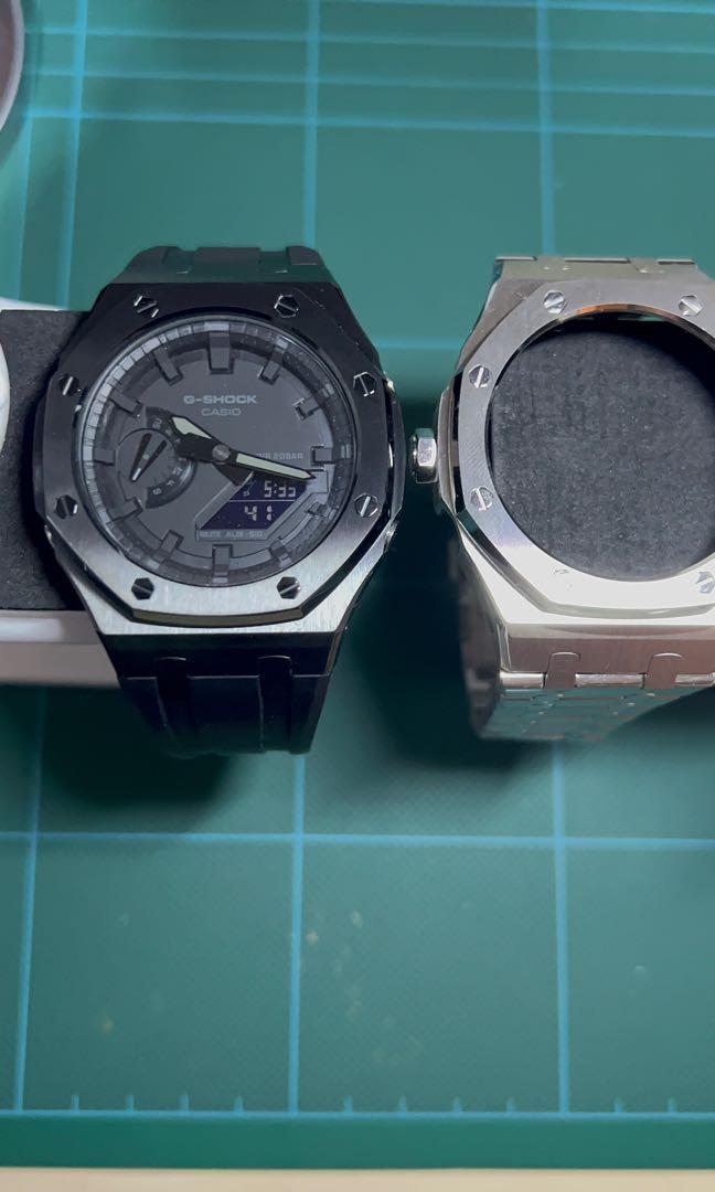 Gshock ap mod Casio g-shock mini g vs gsteel ga2100 s2100 gmas2100 ...