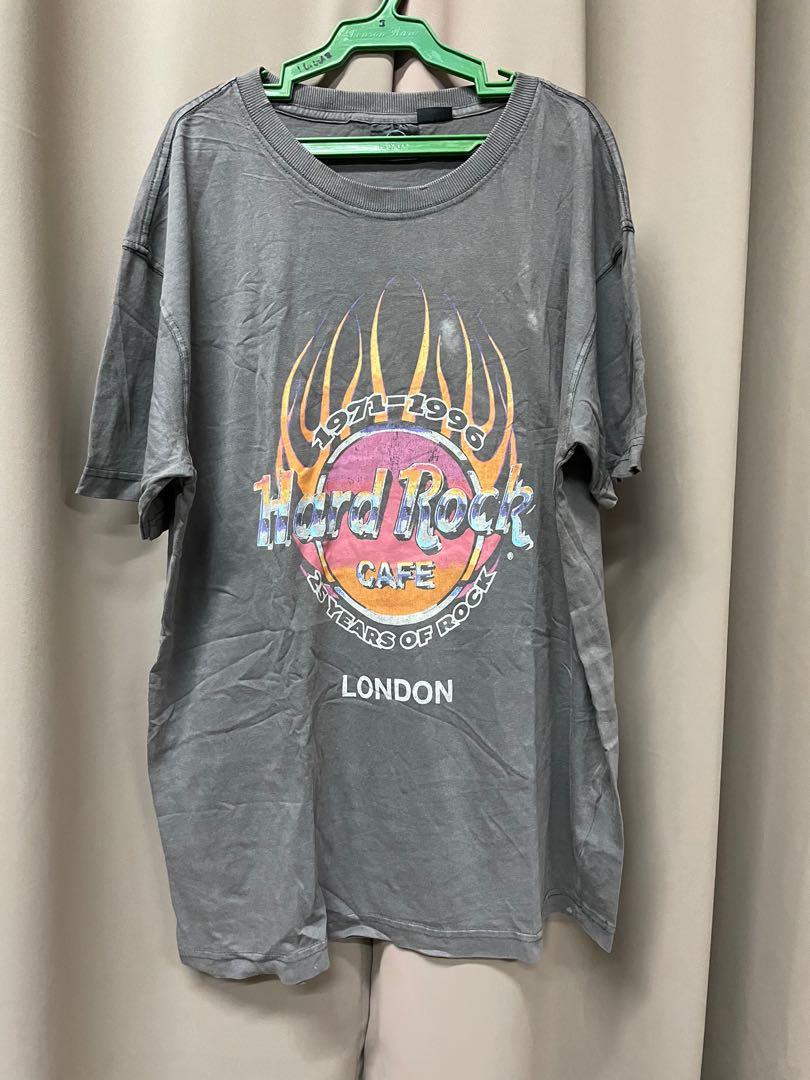 Hard Rock Cafe Official Merch Grey, Men's Fashion, Tops & Sets, Tshirts ...
