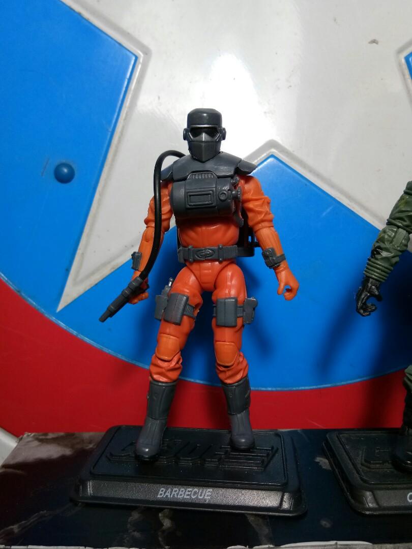 Hasbro GI G.I. Joe Barbecue 3.75" Inch Figure Set, Hobbies & Toys, Toys ...