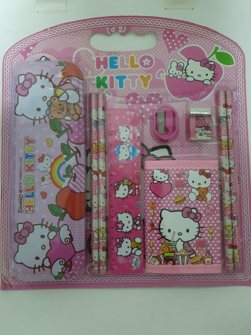 9in1 Hello Kitty Stationery set, Hobbies & Toys, Stationery & Craft ...