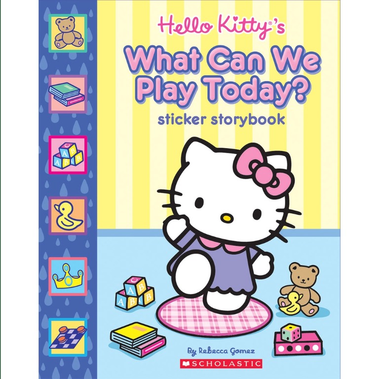 Hello Kitty: Sticker Book: What Can We Play Today, Hobbies & Toys ...