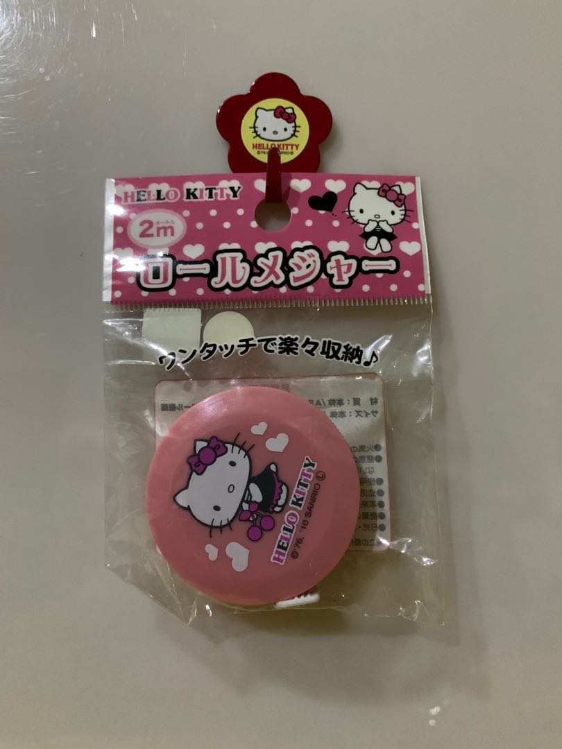 Hello kitty tape measure ( clothes), Hobbies & Toys, Stationary & Craft ...