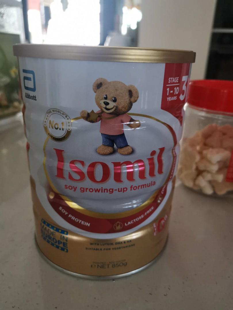 Isomil soy milk stage 3 (1 - 10years) 850g Abbott, Babies & Kids ...