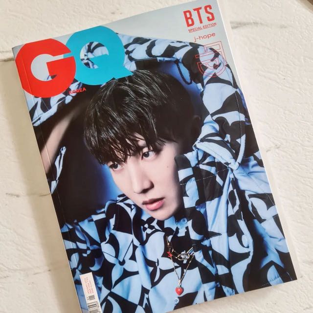 JHope Cover | GQ Korea January 2022 issue, Hobbies & Toys, Memorabilia ...