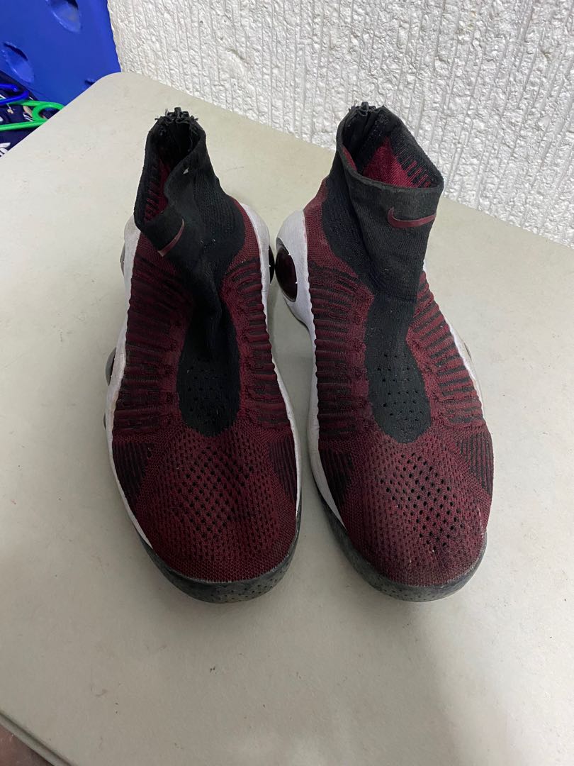 Jordan Zoom Flight Bonafide in Red Flyknit, Men's Fashion, Activewear ...