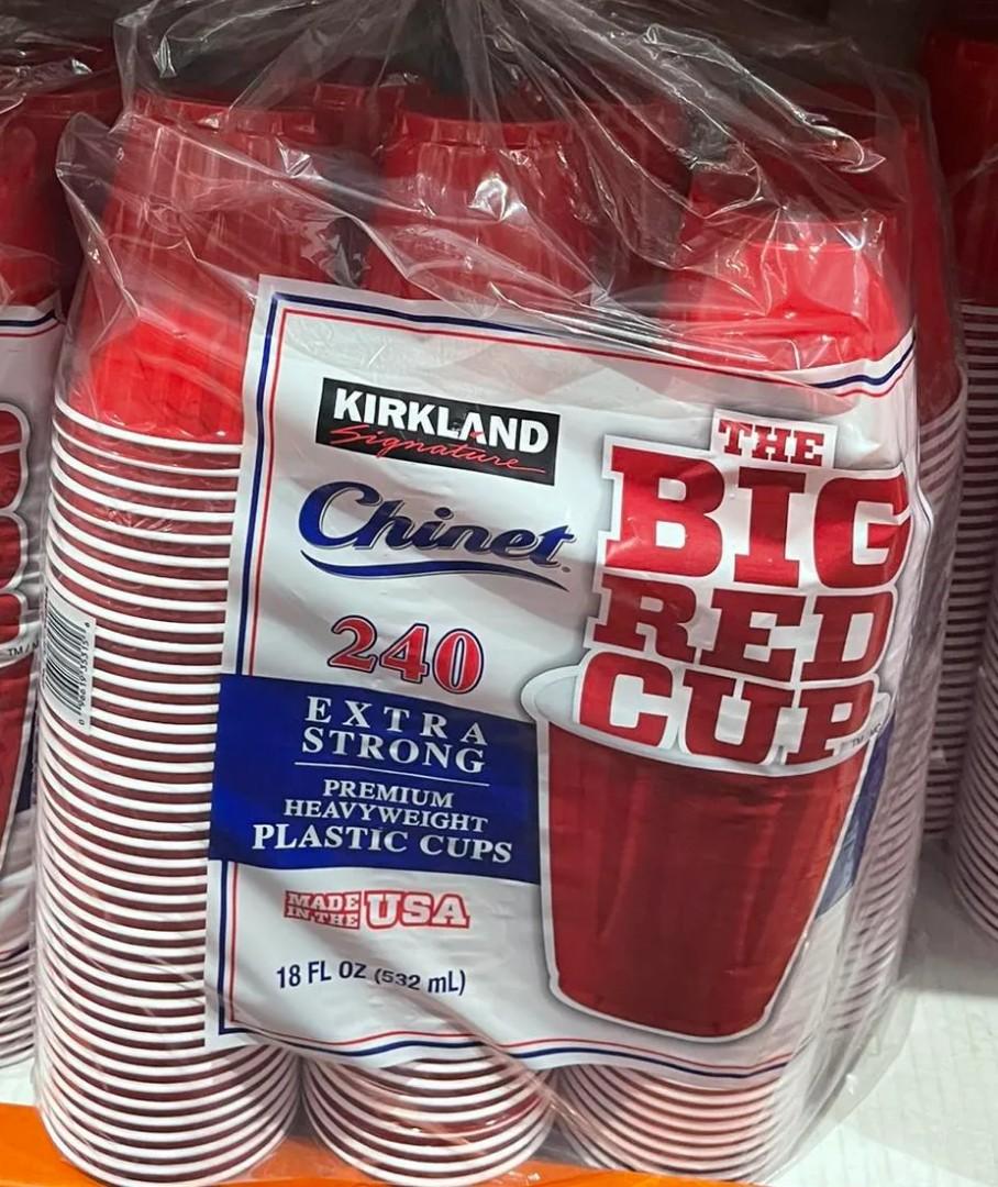 KIRKLAND SIGNATURE BIG RED CUPS, Food & Drinks, Other Food & Drinks on ...