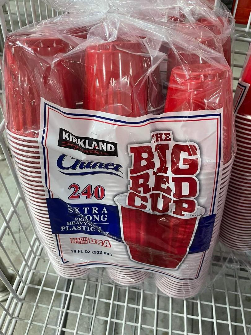 KIRKLAND SIGNATURE BIG RED CUPS, Food & Drinks, Other Food & Drinks on ...
