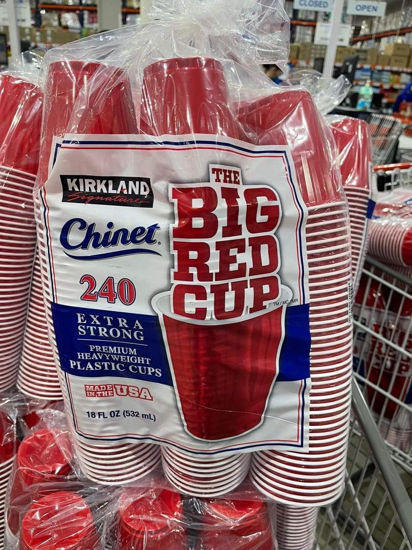 KIRKLAND SIGNATURE BIG RED CUPS, Food & Drinks, Other Food & Drinks on ...