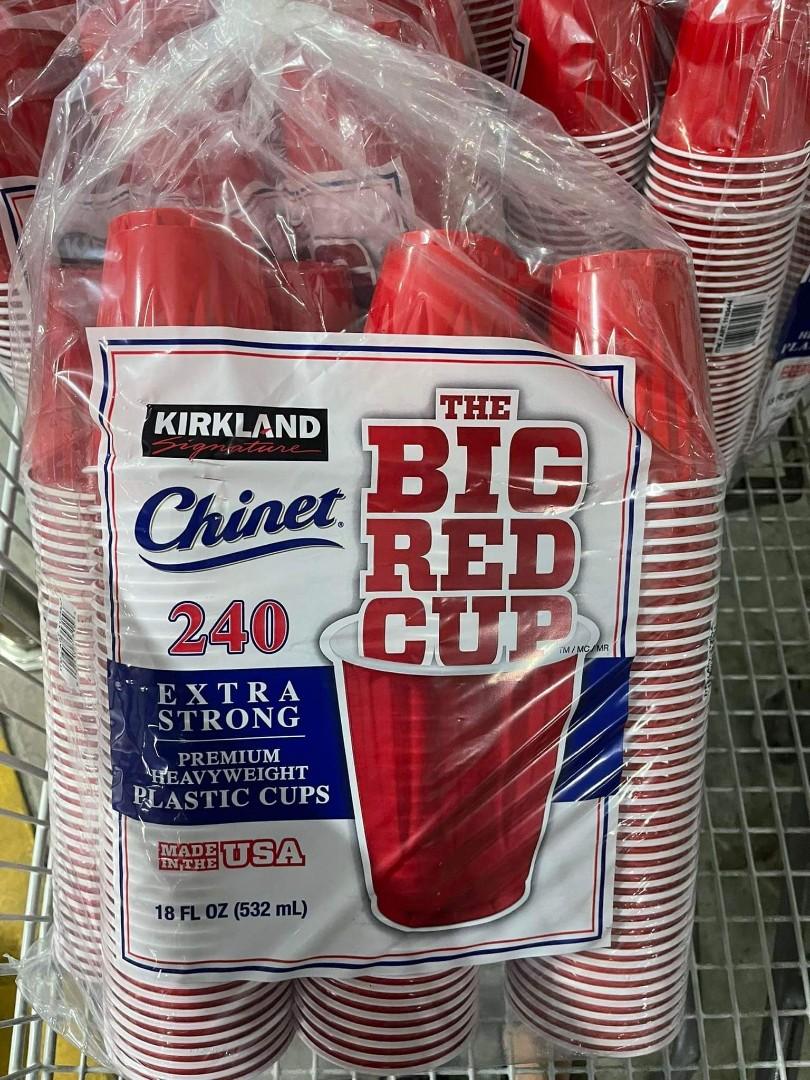 KIRKLAND SIGNATURE BIG RED CUPS, Food & Drinks, Other Food & Drinks on ...