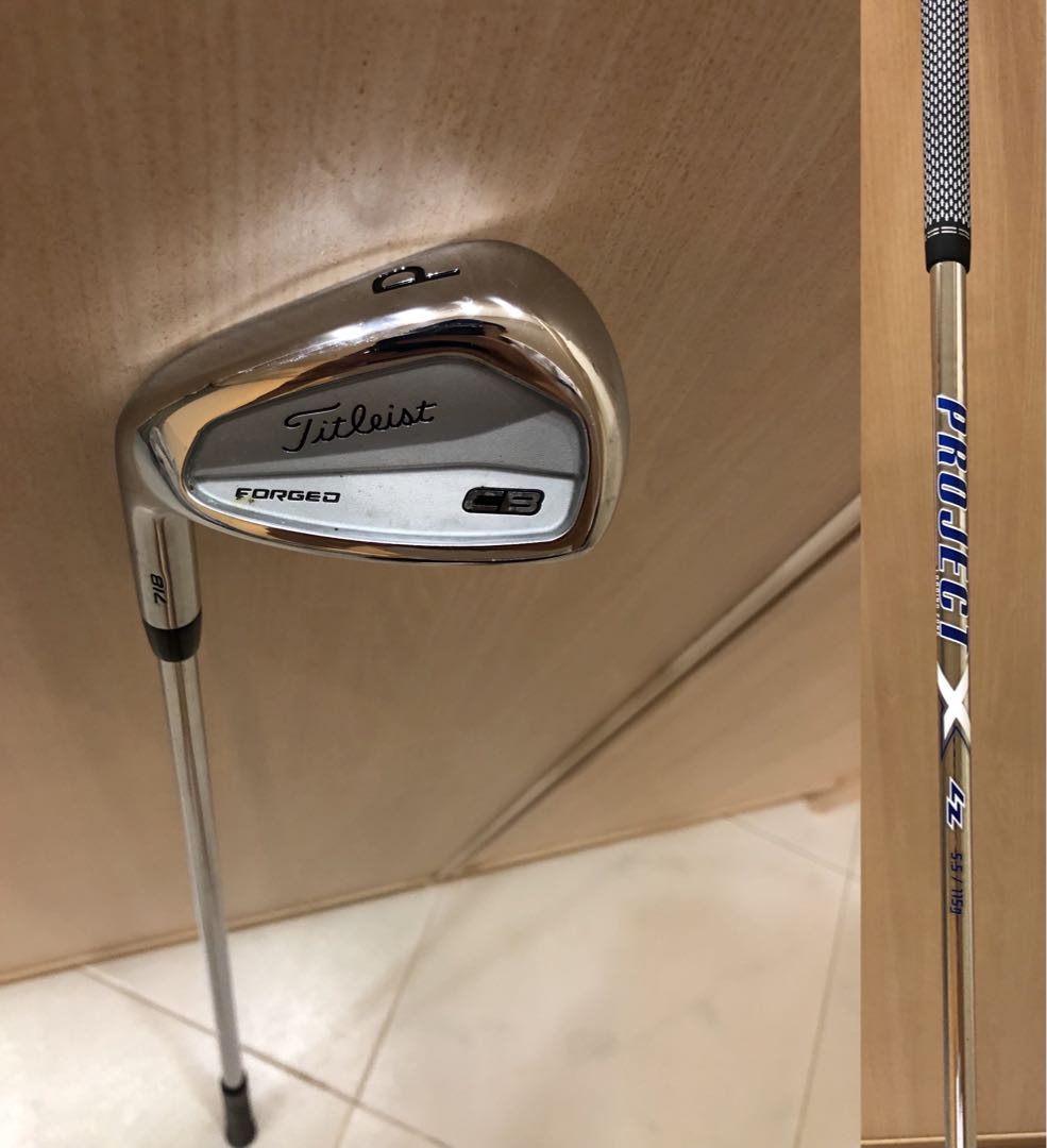 LEFT HANDED Titleist 718 CB Forged Pitching Wedge [With PREMIUM ...