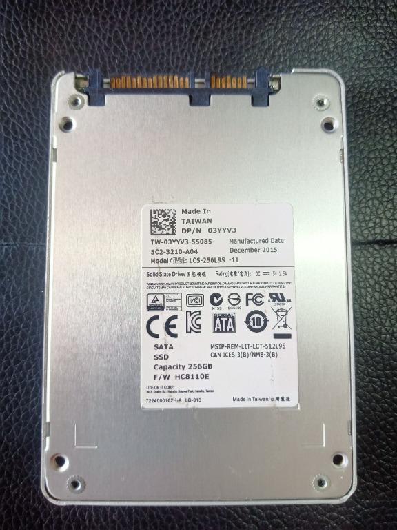 LITEONIT SSD 256GB, Computers & Tech, Parts & Accessories, Computer ...
