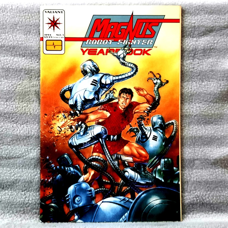 Magnus Robot Fighter Yearbook #1 (One-Shot) Valiant Comics (I-P) Mike ...
