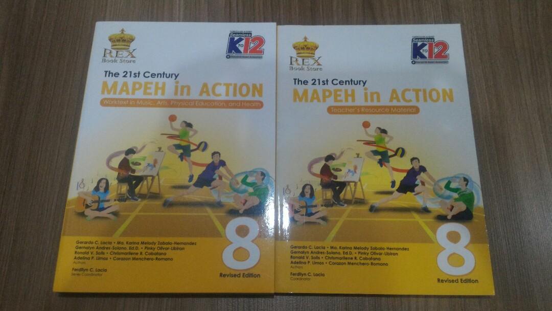 MAPEH in Action 8 Set (with Teacher's Edition), Hobbies & Toys, Books ...