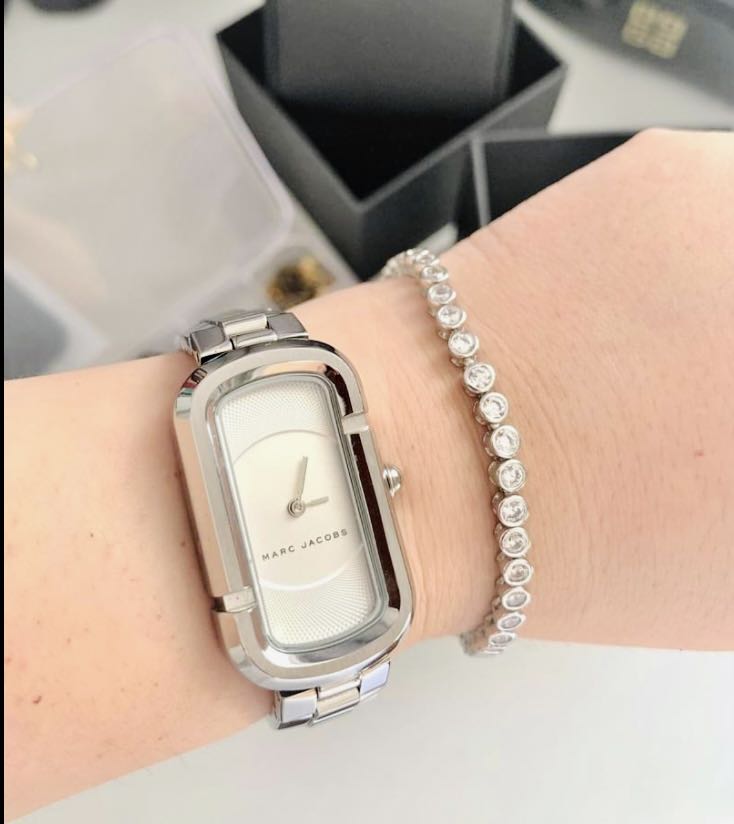 MARC JACOBS Watch silver *authentic or moneyback*, Women's Fashion ...
